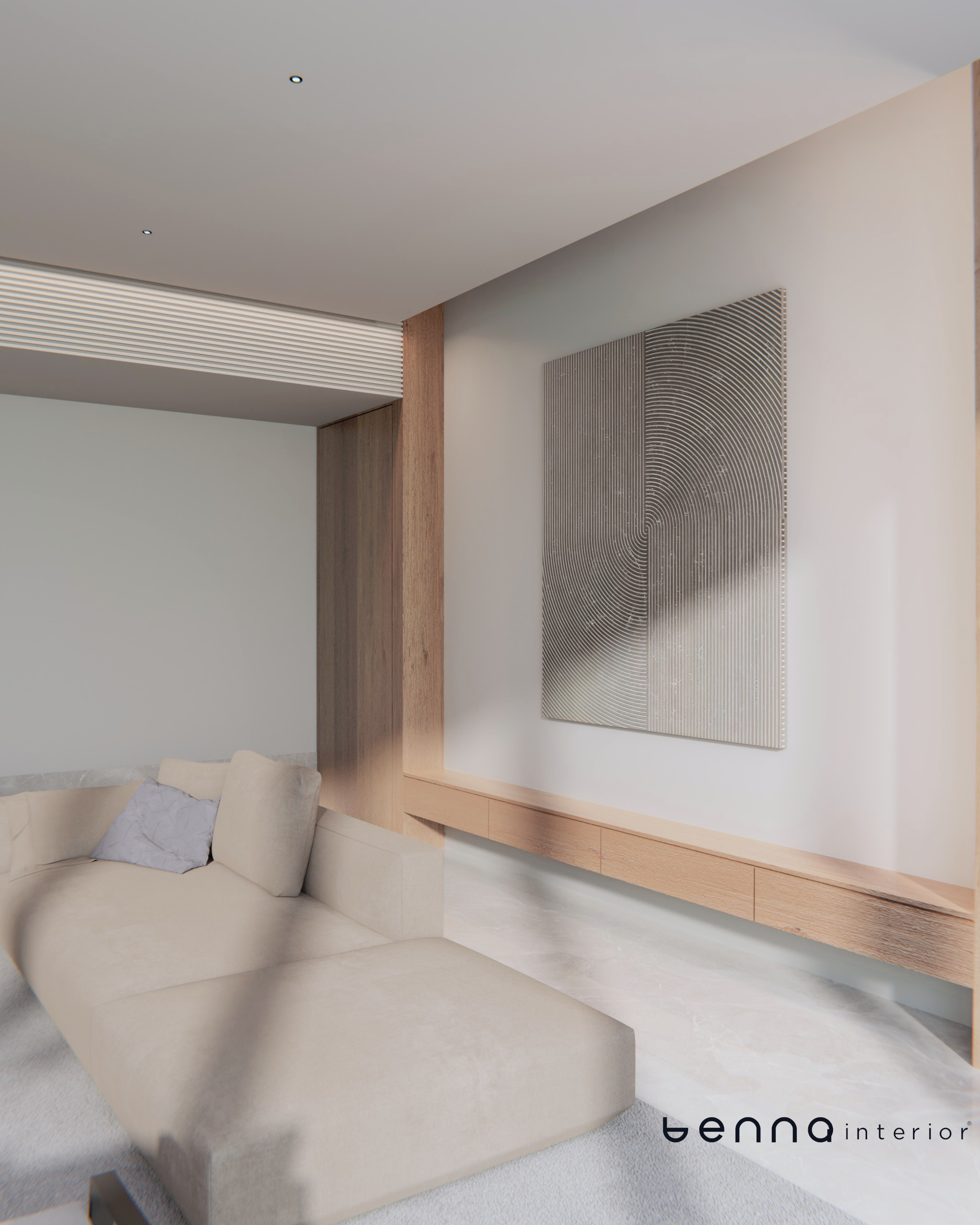 Geniş Oturma Odası Dekorasyonu | Ferah & Şık Tasarımlar - Benna Interior